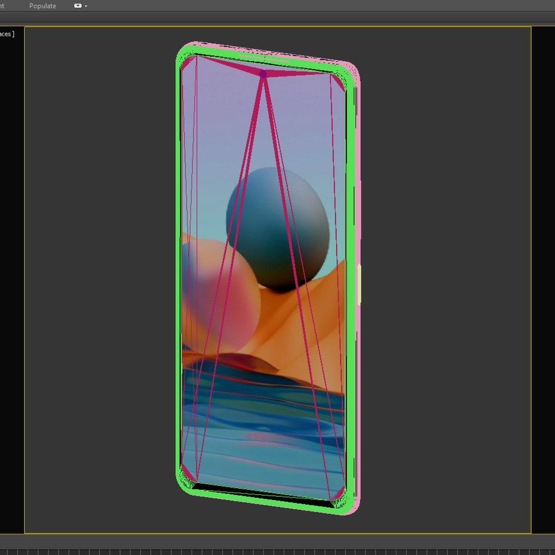 3D redmi note 10 pro model - TurboSquid 1713762