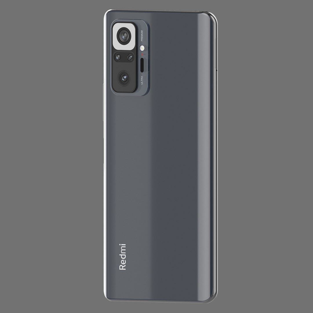 3D redmi note 10 pro model - TurboSquid 1713762