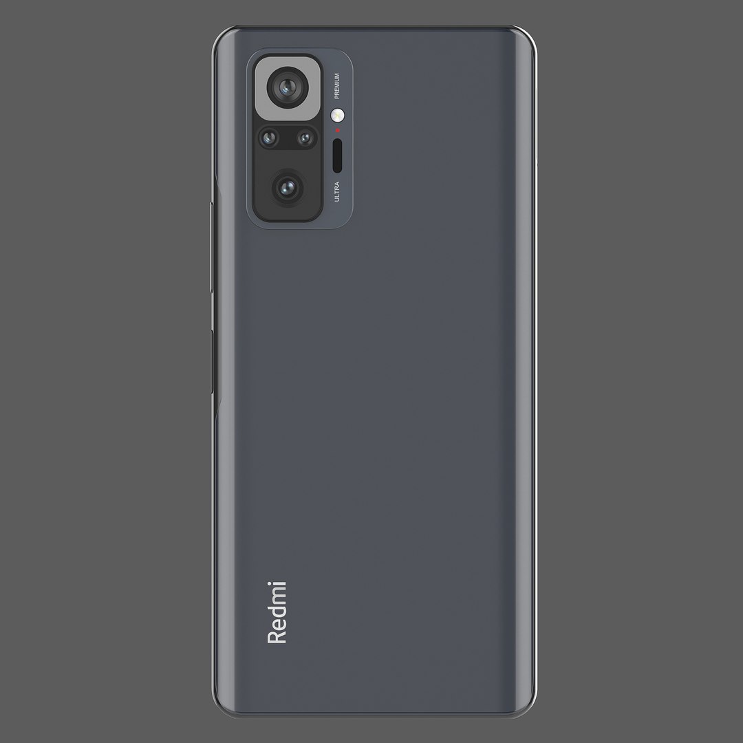 3D redmi note 10 pro model - TurboSquid 1713762