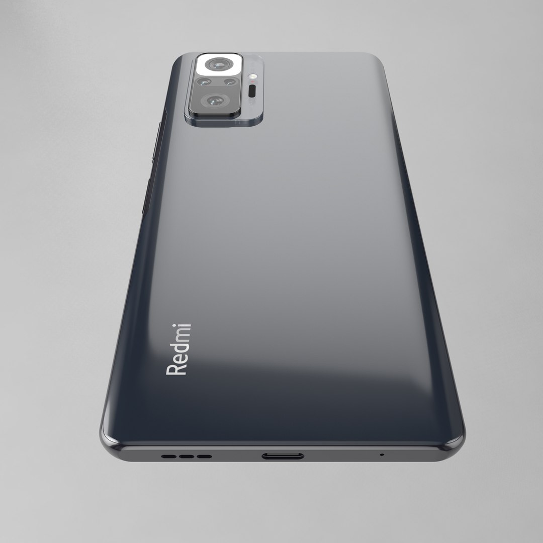 3D redmi note 10 pro model - TurboSquid 1713762