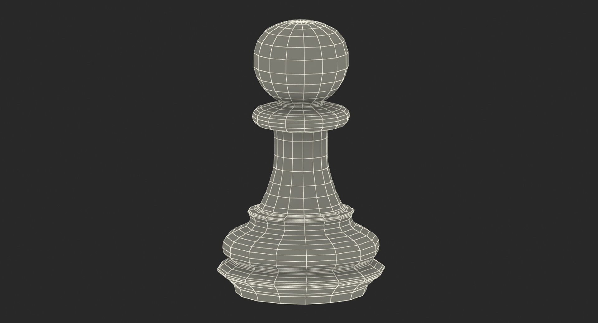 3D Model Wooden Chess Pawn - TurboSquid 1344679