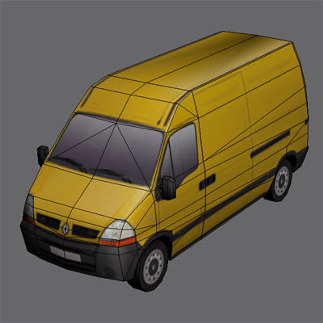 3d Model Renault Master