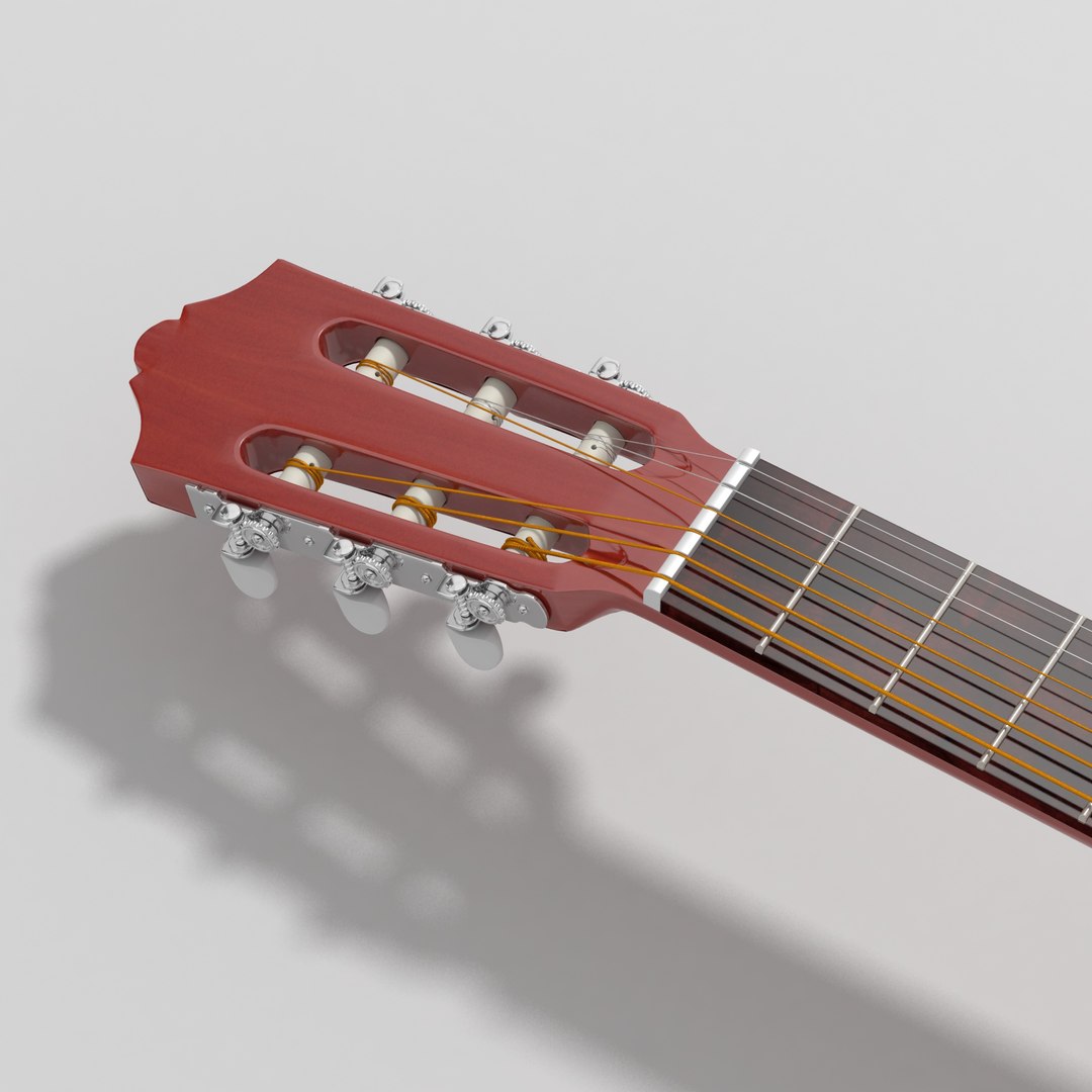 Classical Guitar 3D Model - TurboSquid 1709774