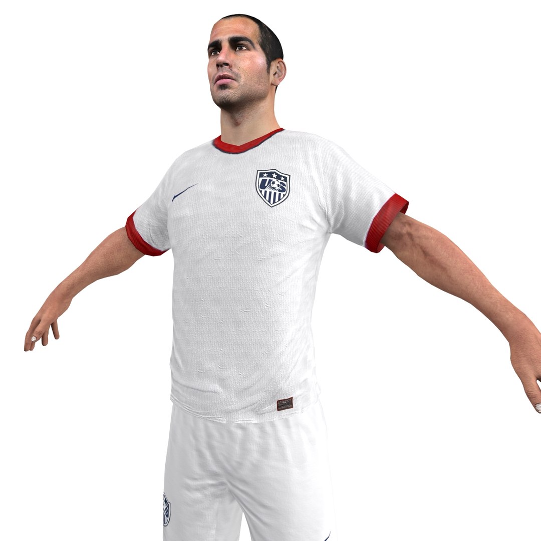 3d Obj Soccer Player 2