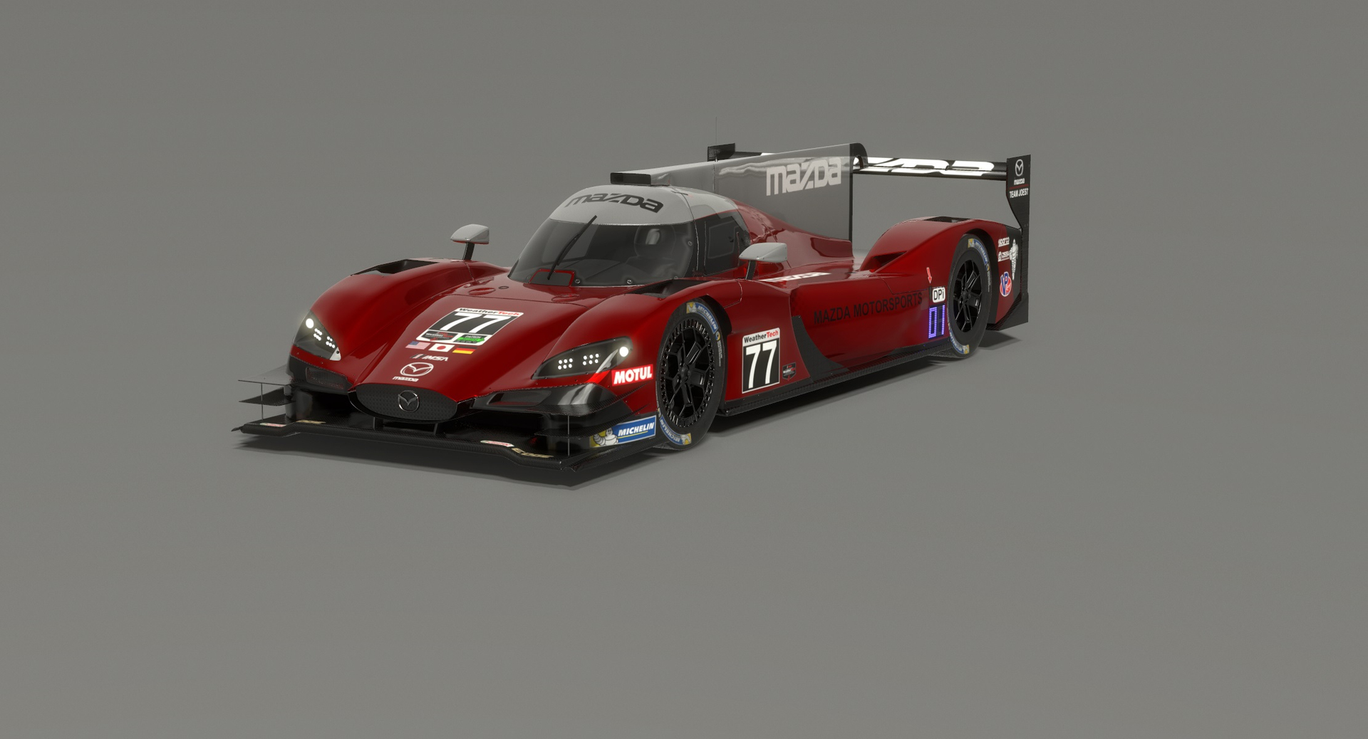Mazda Rt24-p Imsa Season Model - TurboSquid 1406635