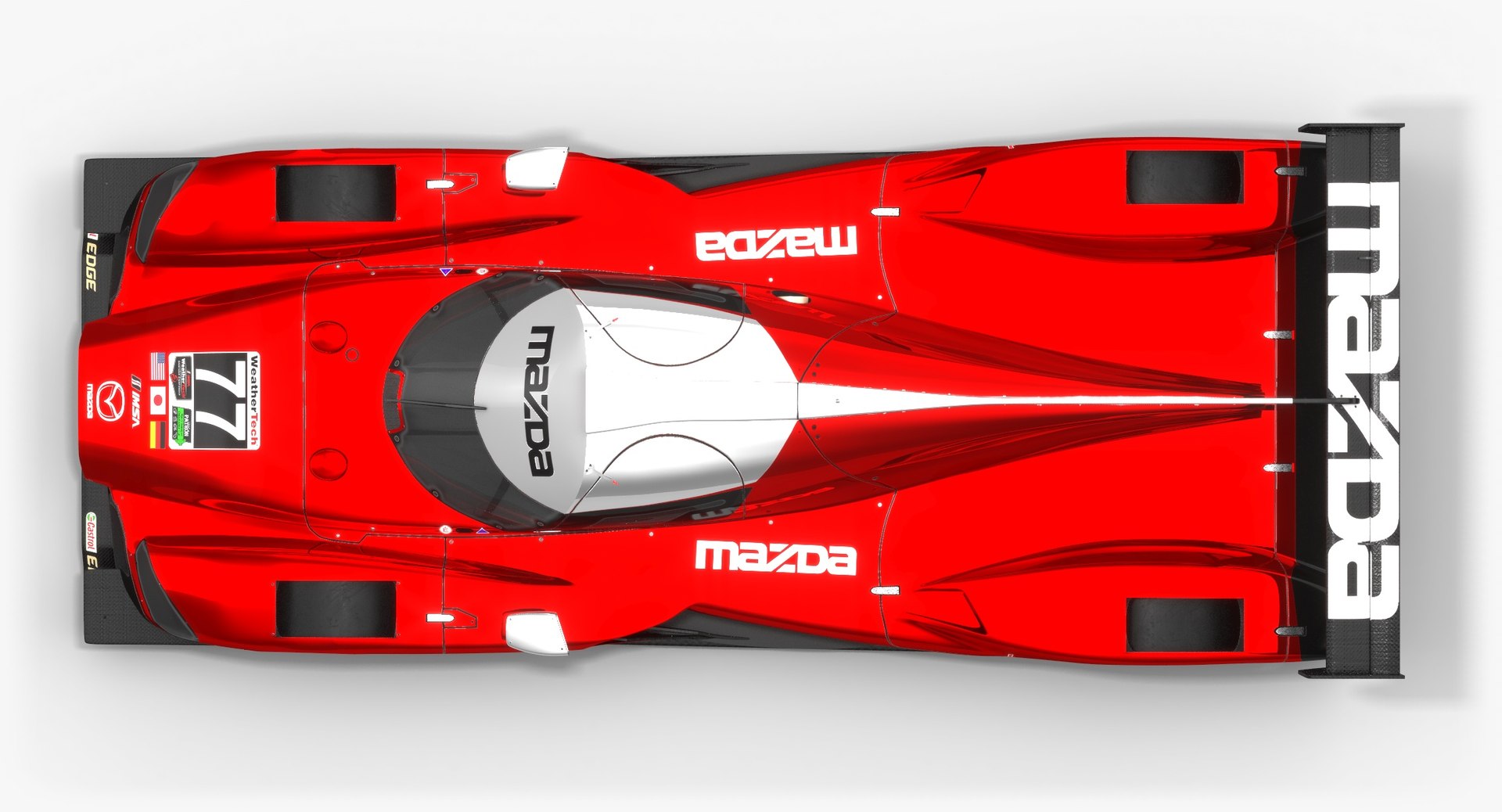 Mazda Rt24-p Imsa Season Model - TurboSquid 1406635
