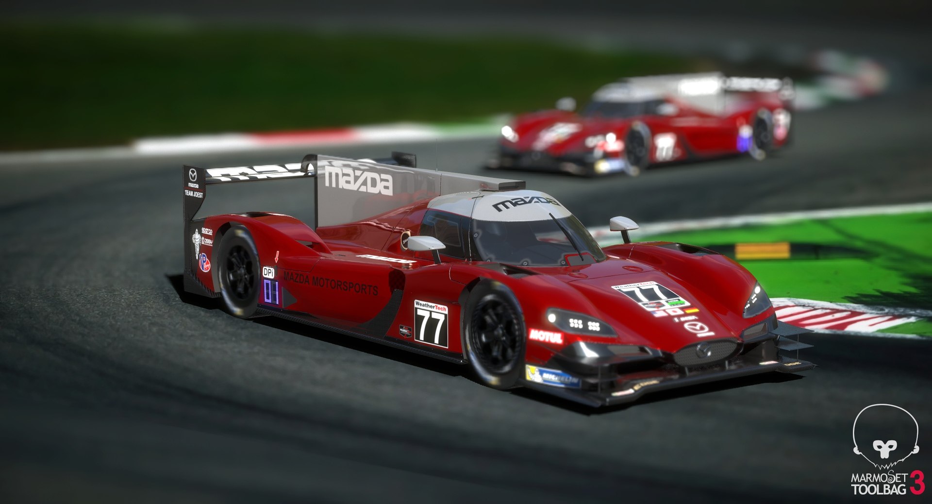 Mazda Rt24-p Imsa Season Model - TurboSquid 1406635