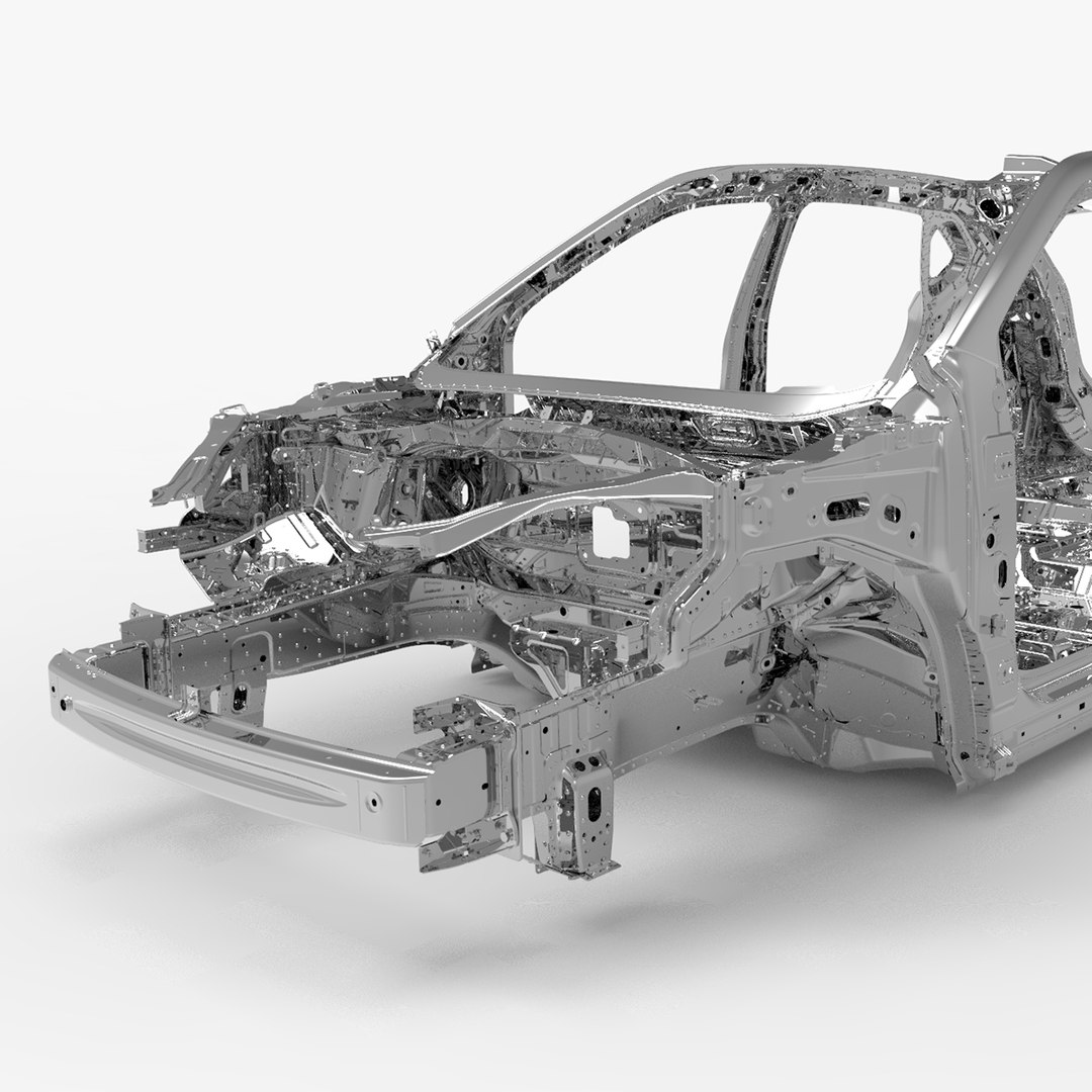 modelo 3d 3D SACN MODEL MG Motor Frame and Chassis 3D - TurboSquid 2013178