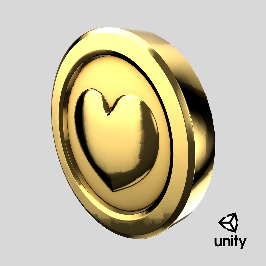 3d Game Coin V5 3D Model - TurboSquid 1843966