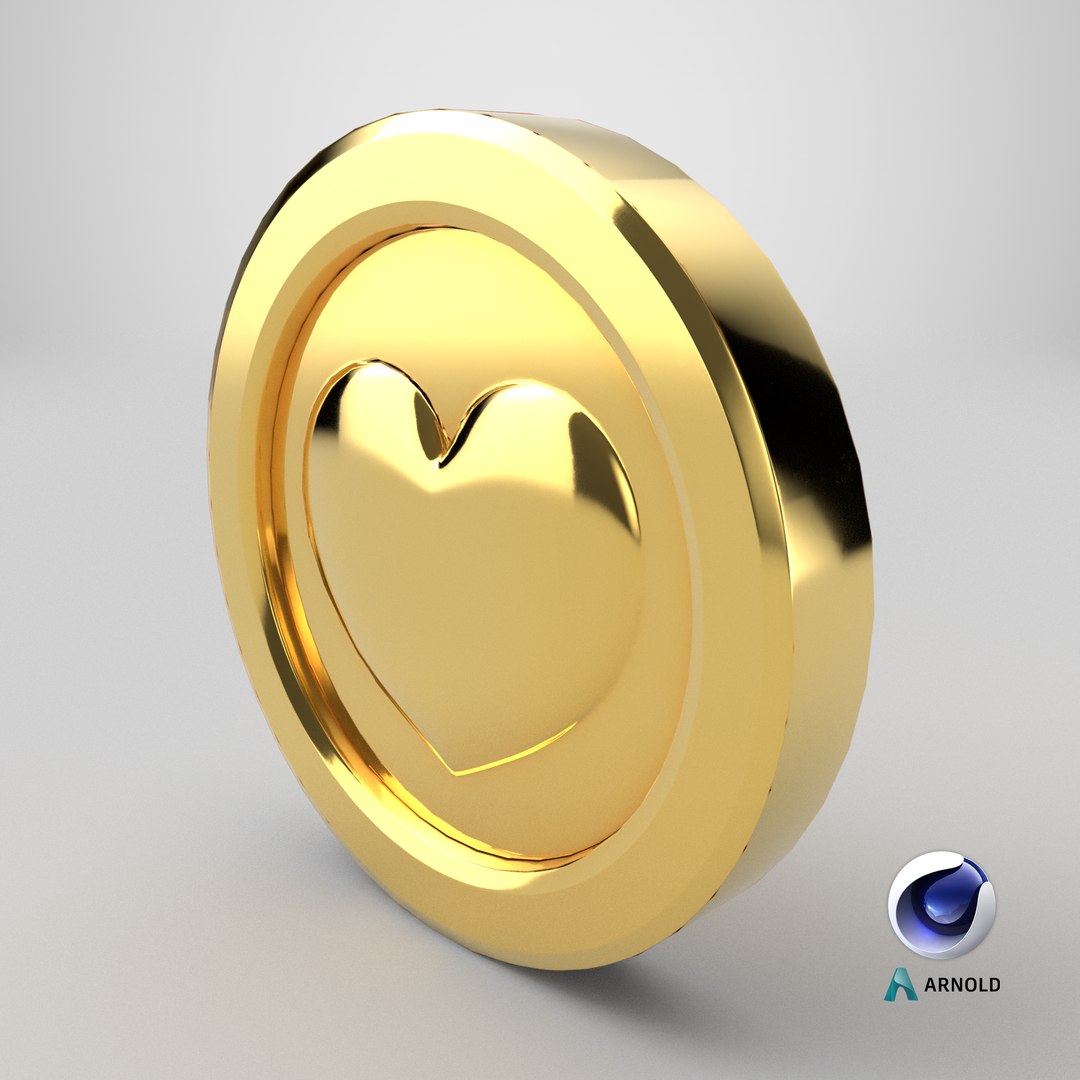 3d Game Coin V5 3D Model - TurboSquid 1843966