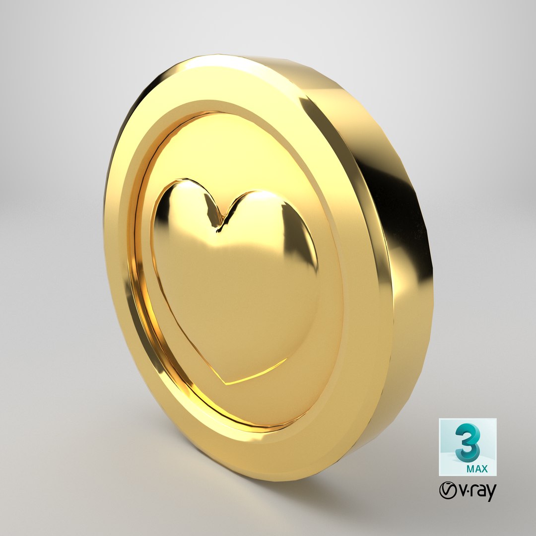 3d Game Coin V5 3D Model - TurboSquid 1843966