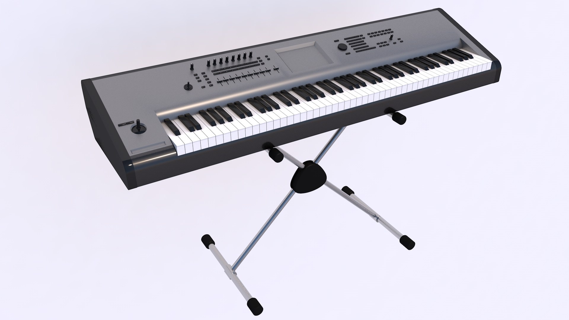 Synth Keyboard Korg 3D model - TurboSquid 1744500