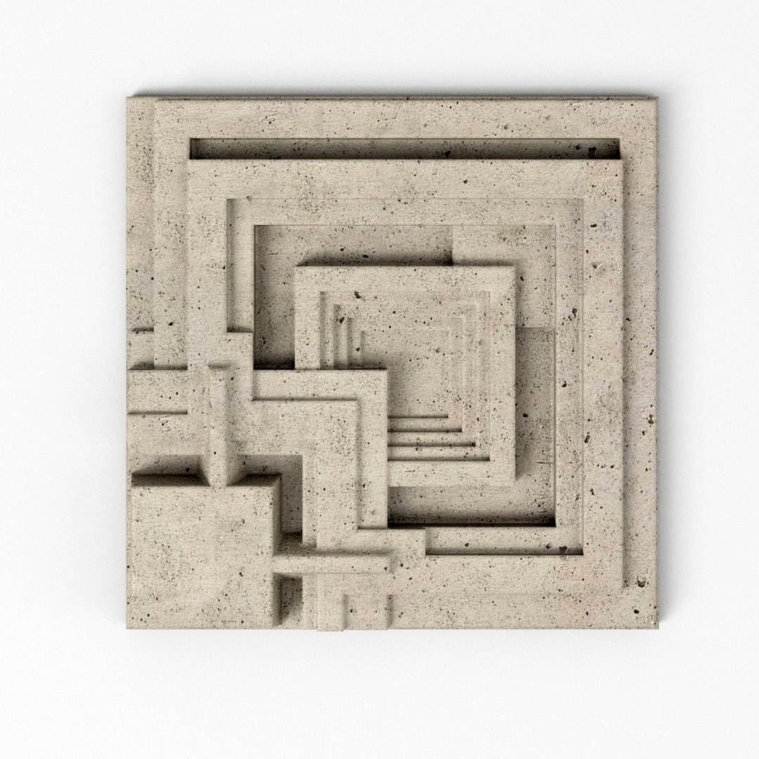 Ennis House Tiles - 3D Model - TurboSquid 1323453