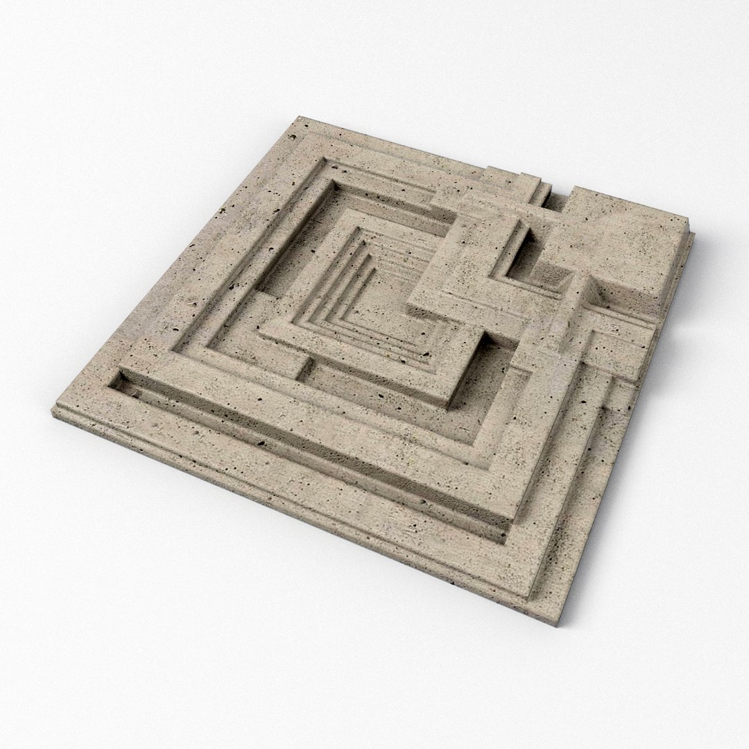 Ennis House Tiles - 3D Model - TurboSquid 1323453