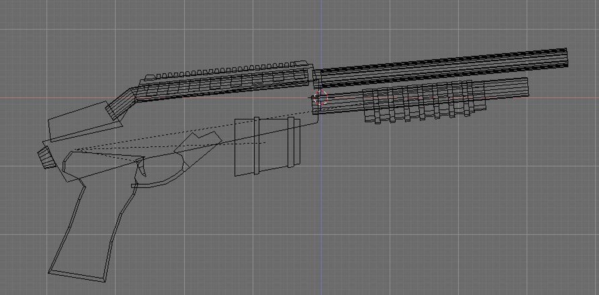 Shot Gun Shotgun 3d Model