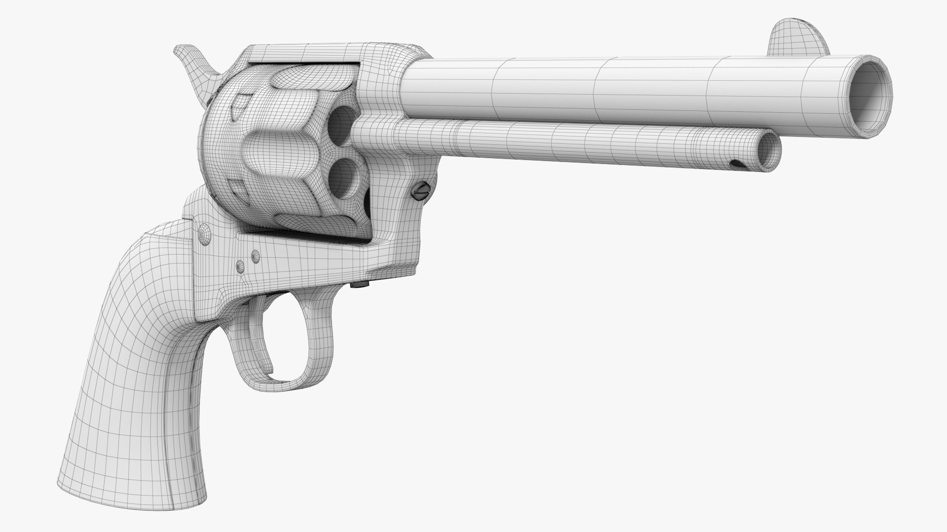 3D Western Gun Belt And Revolver 8K PBR Textures - TurboSquid 2087767