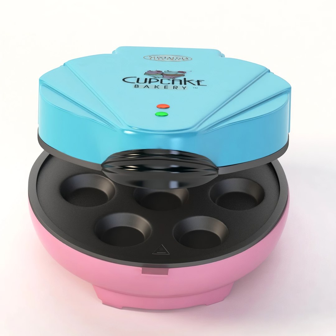 Electrics Ckm100 Electric Nostalgia Cupcake Maker 3D - TurboSquid 2007976