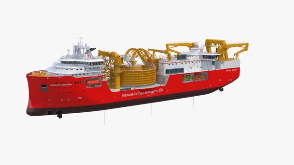 Kabellegerschiff Nexans Aurora 3D-Modell - TurboSquid 2170440