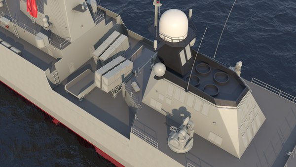 Frigate Armament Set model - TurboSquid 1805450
