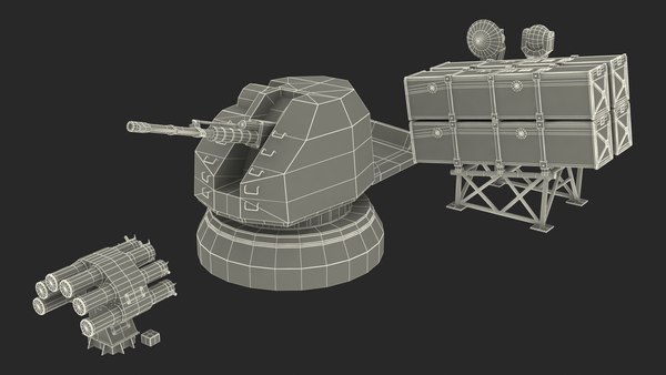 Frigate Armament Set model - TurboSquid 1805450