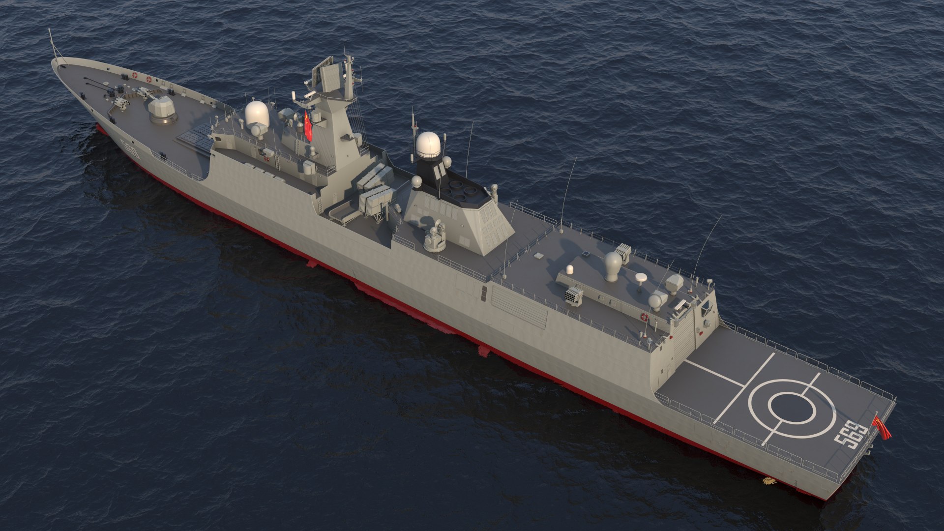 Frigate Armament Set model - TurboSquid 1805450