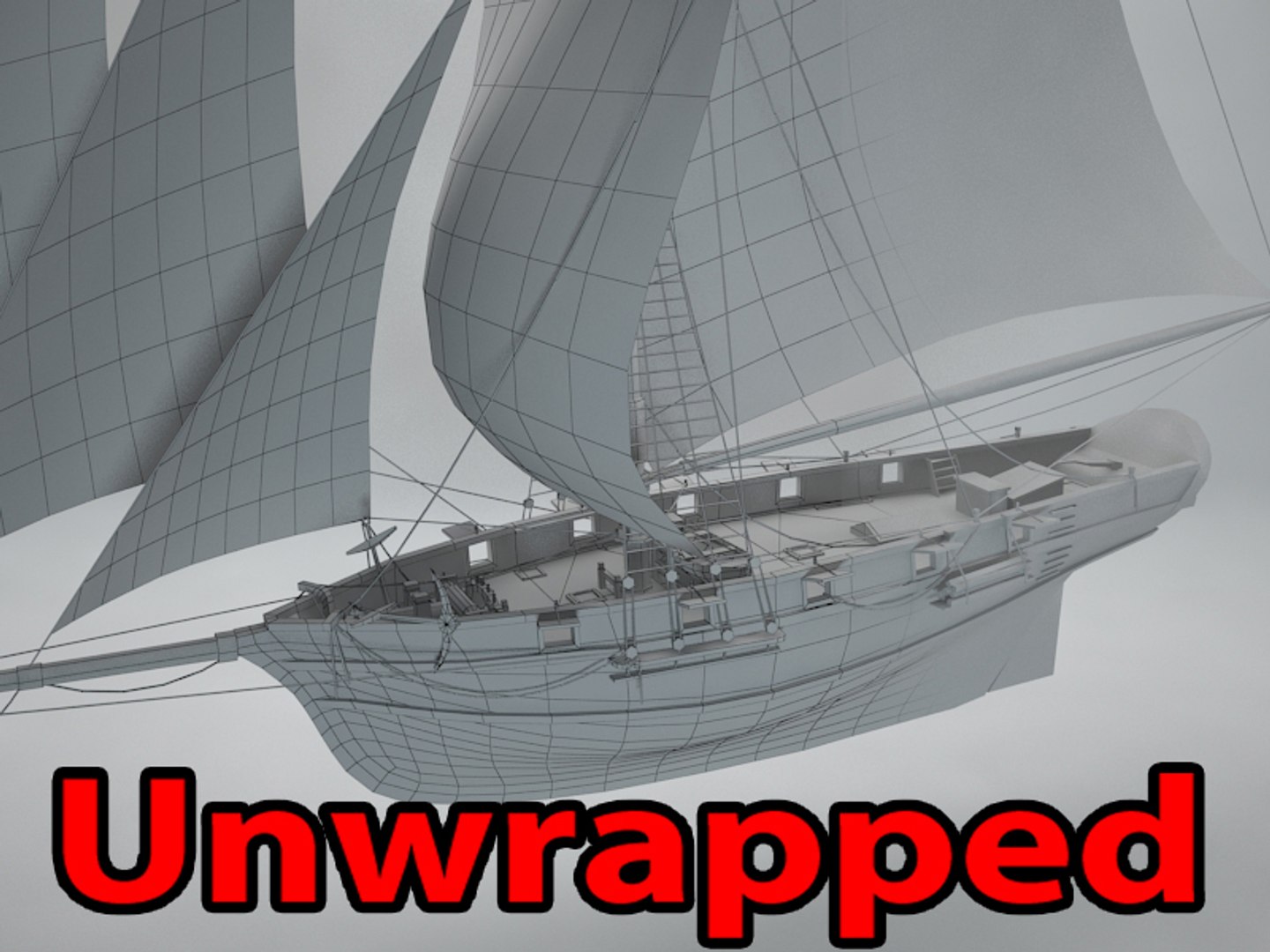3D Model Ship Cutter - TurboSquid 1244333