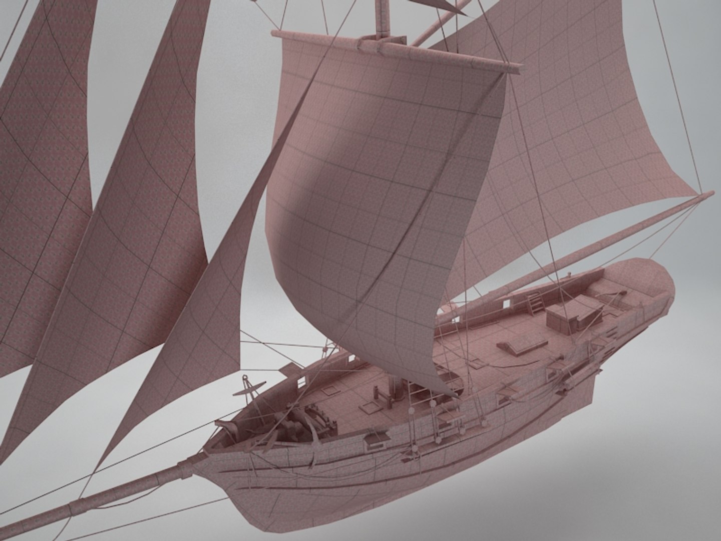 3D Model Ship Cutter - TurboSquid 1244333