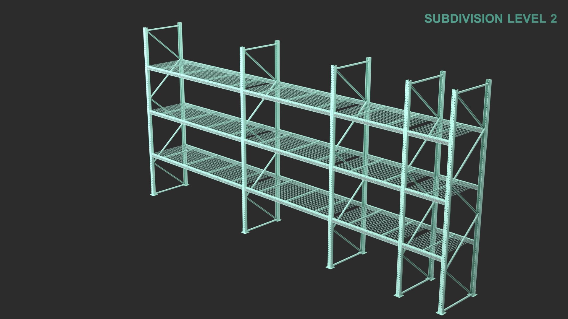 3D model Warehouse Shelf - TurboSquid 2088972