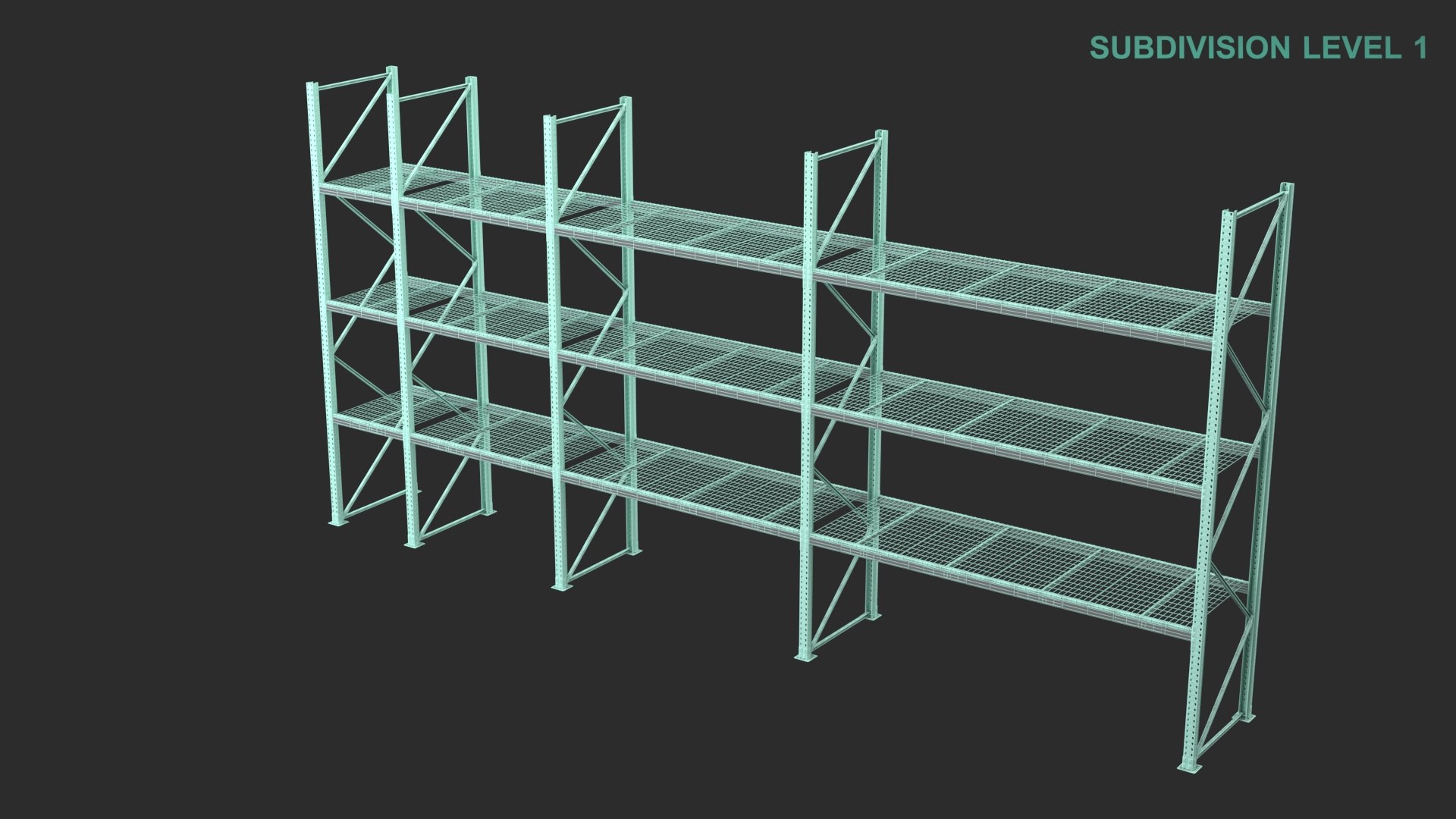 3D model Warehouse Shelf - TurboSquid 2088972