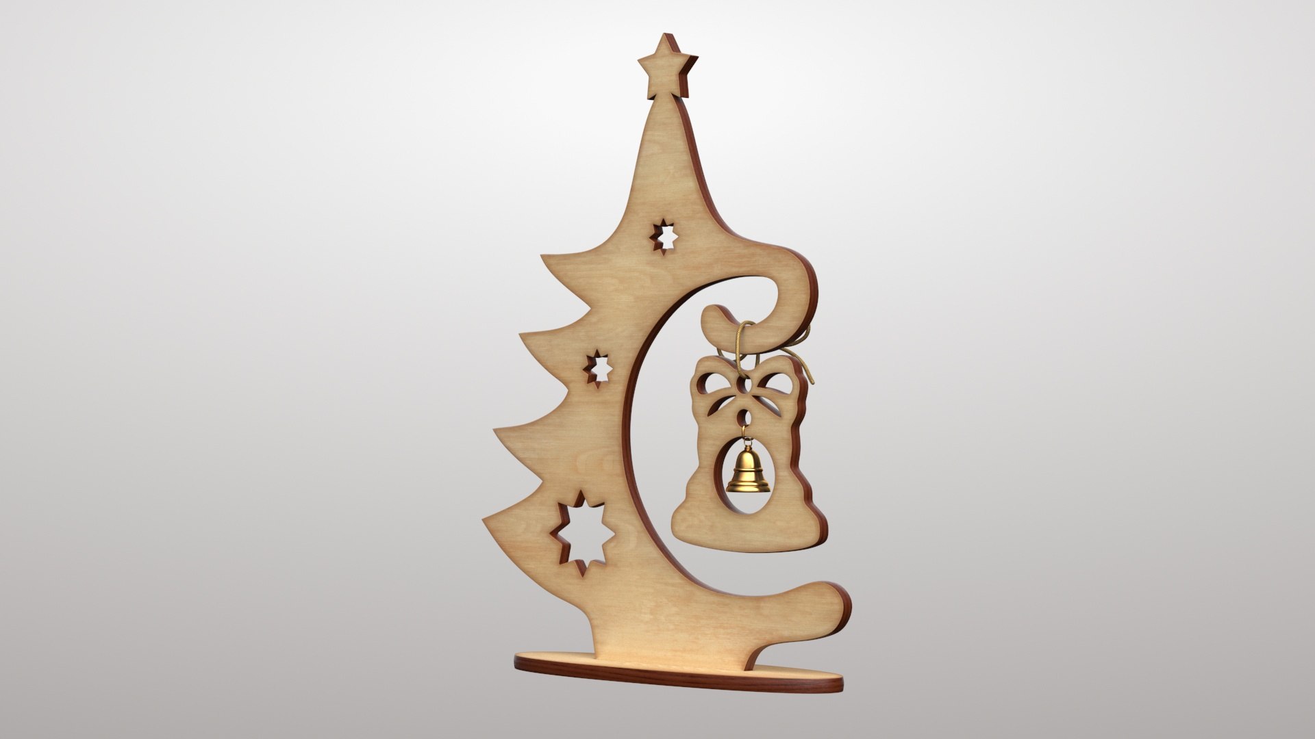 3D Christmas Tree Decor 1v PBR - TurboSquid 2118505