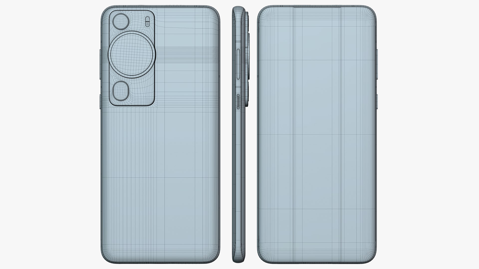 3D Model Huawei P60 Pro Black - TurboSquid 2079559