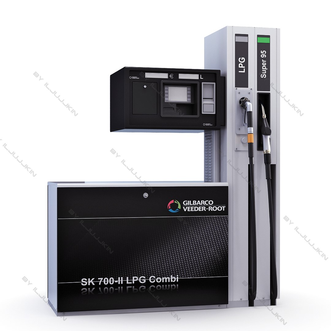 Gas Pumping Unit 3d Obj