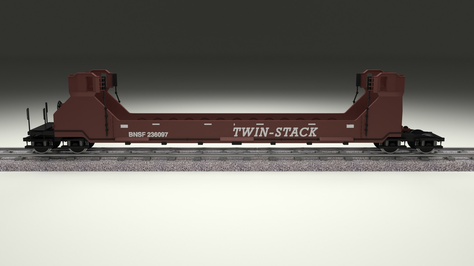 3d Model Of Train Car