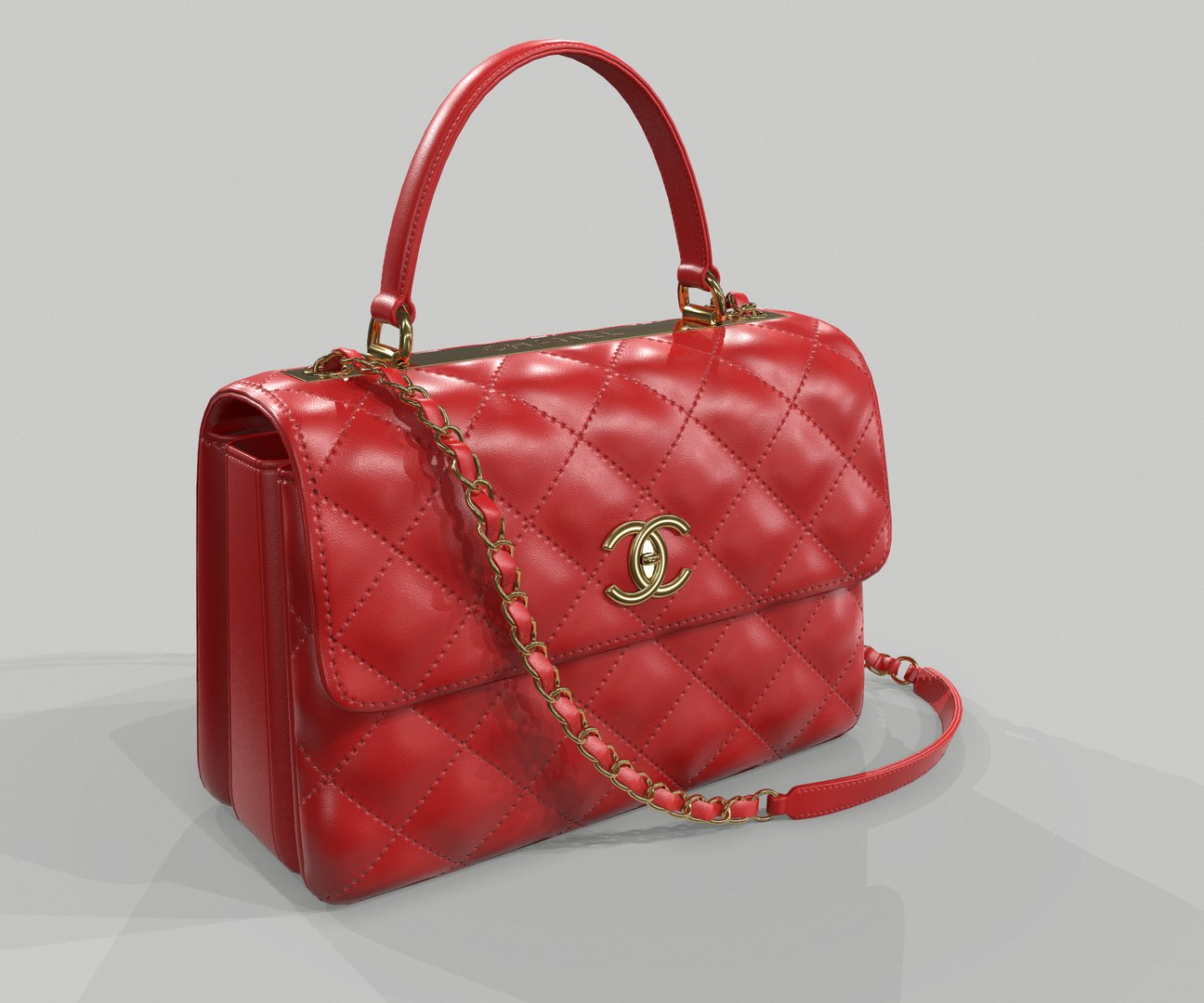 3D Chanel Small Flap Bag - TurboSquid 1626266