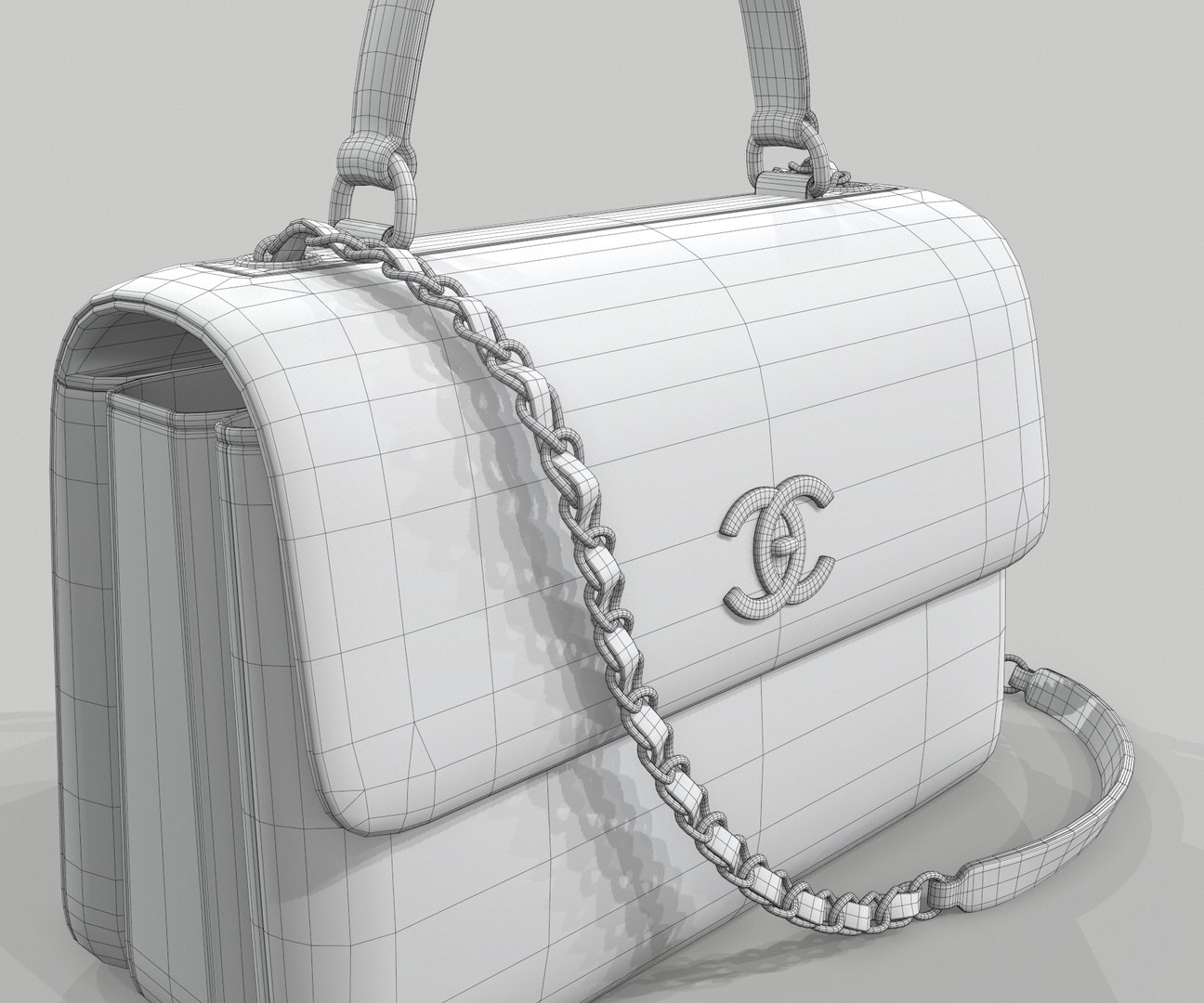3D Chanel Small Flap Bag - TurboSquid 1626266