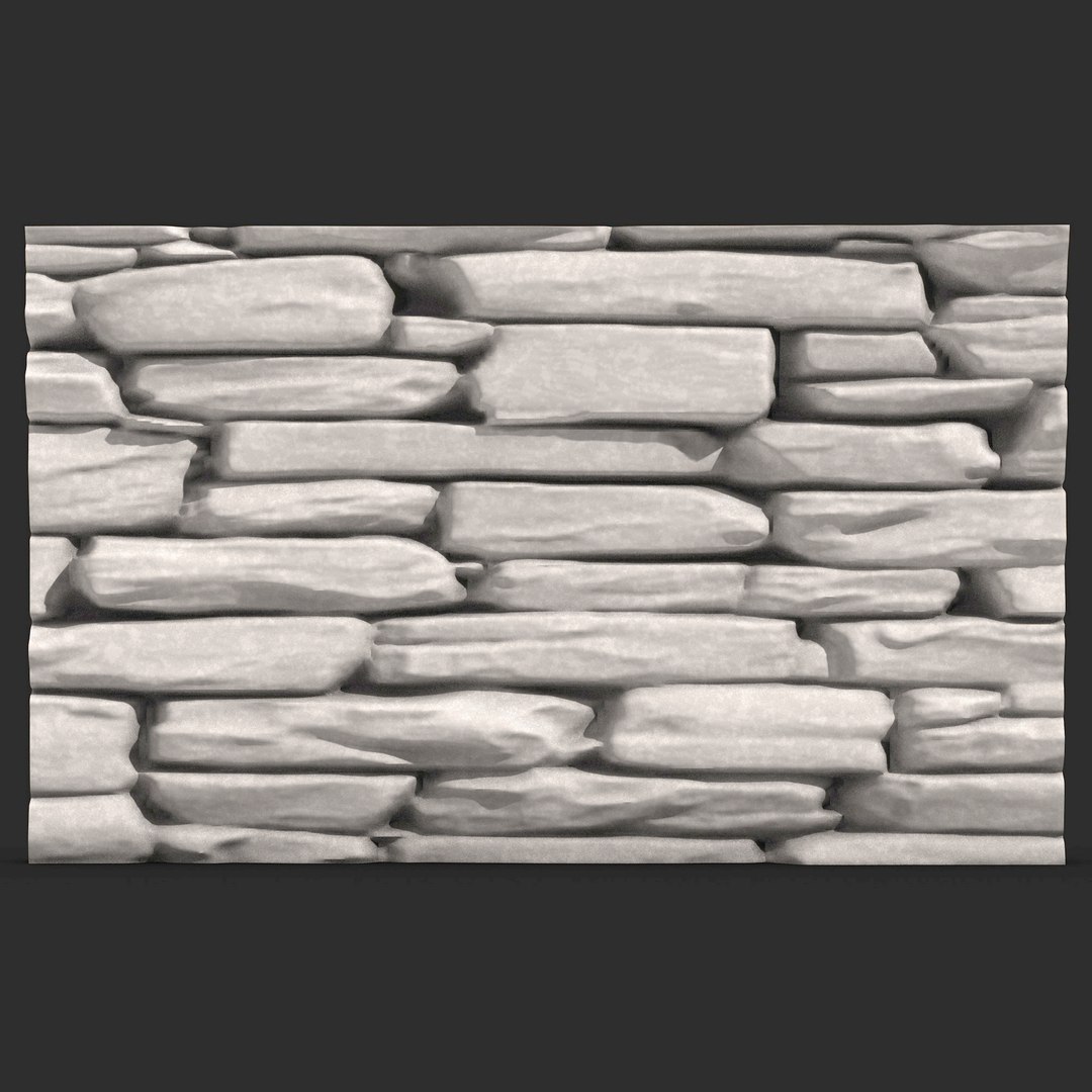 3D 6 Models Stone Walls 2 Model - TurboSquid 2295411