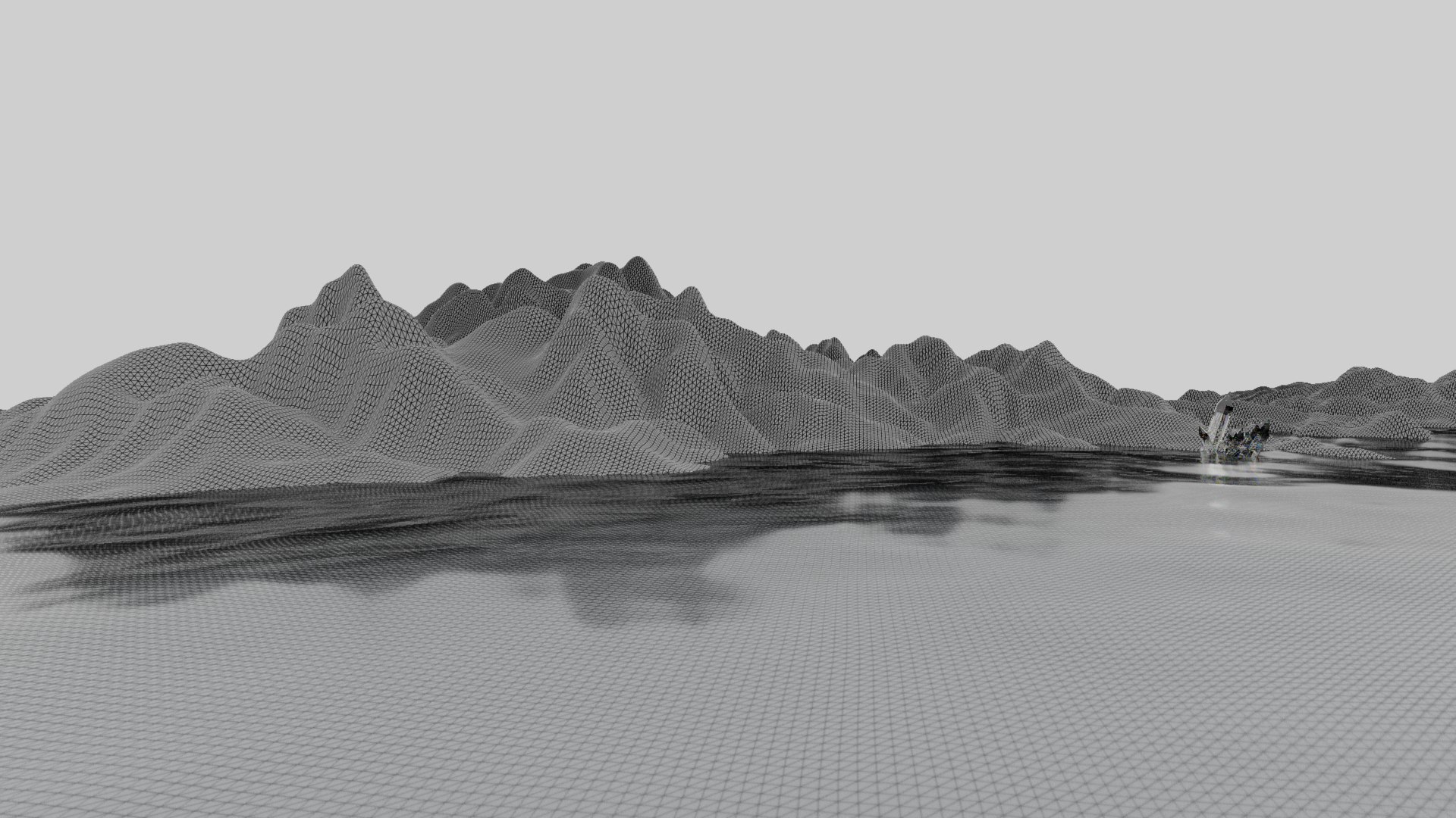 3D Crystal Mountain Model - TurboSquid 1773488