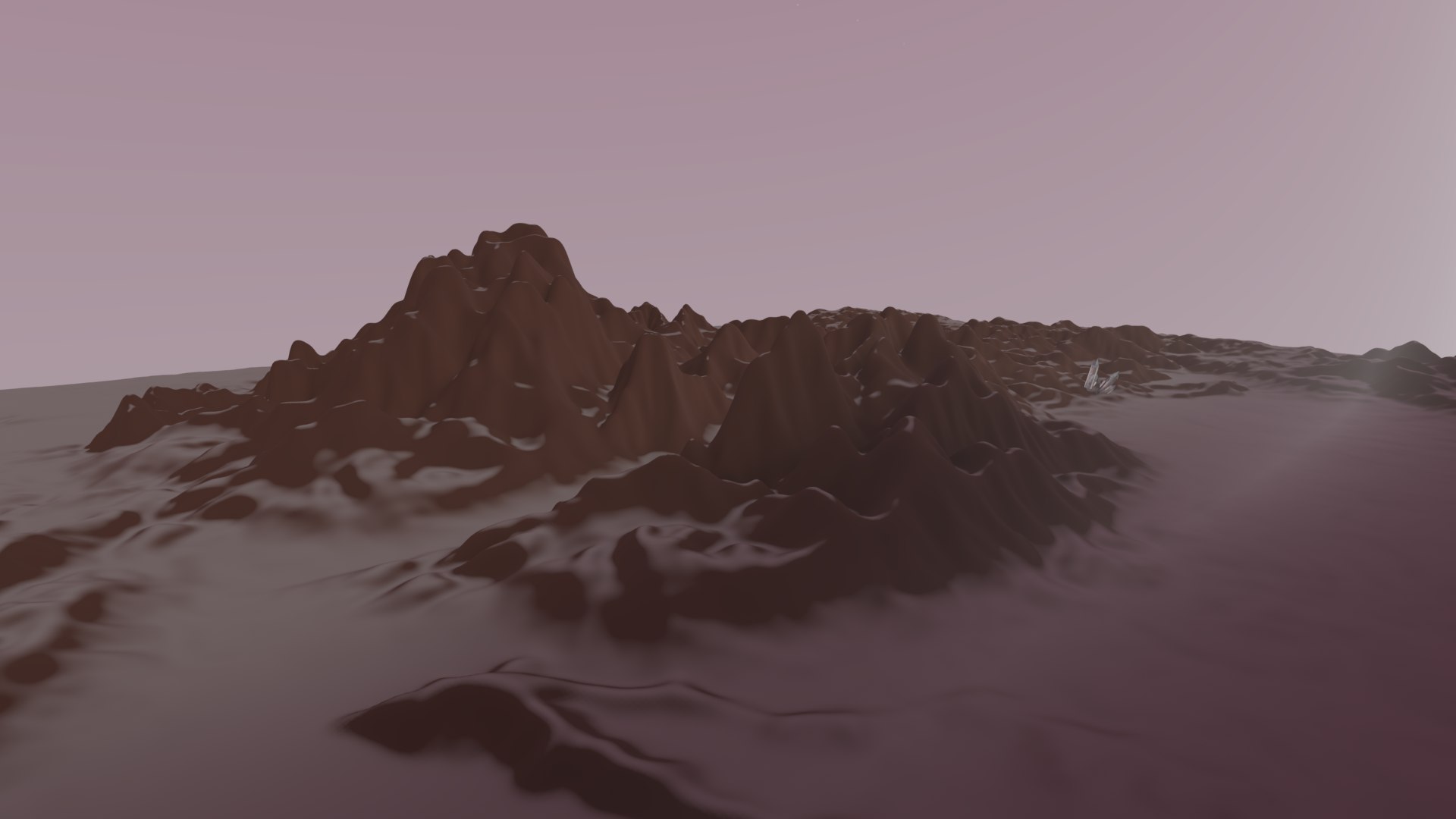 3D Crystal Mountain Model - TurboSquid 1773488