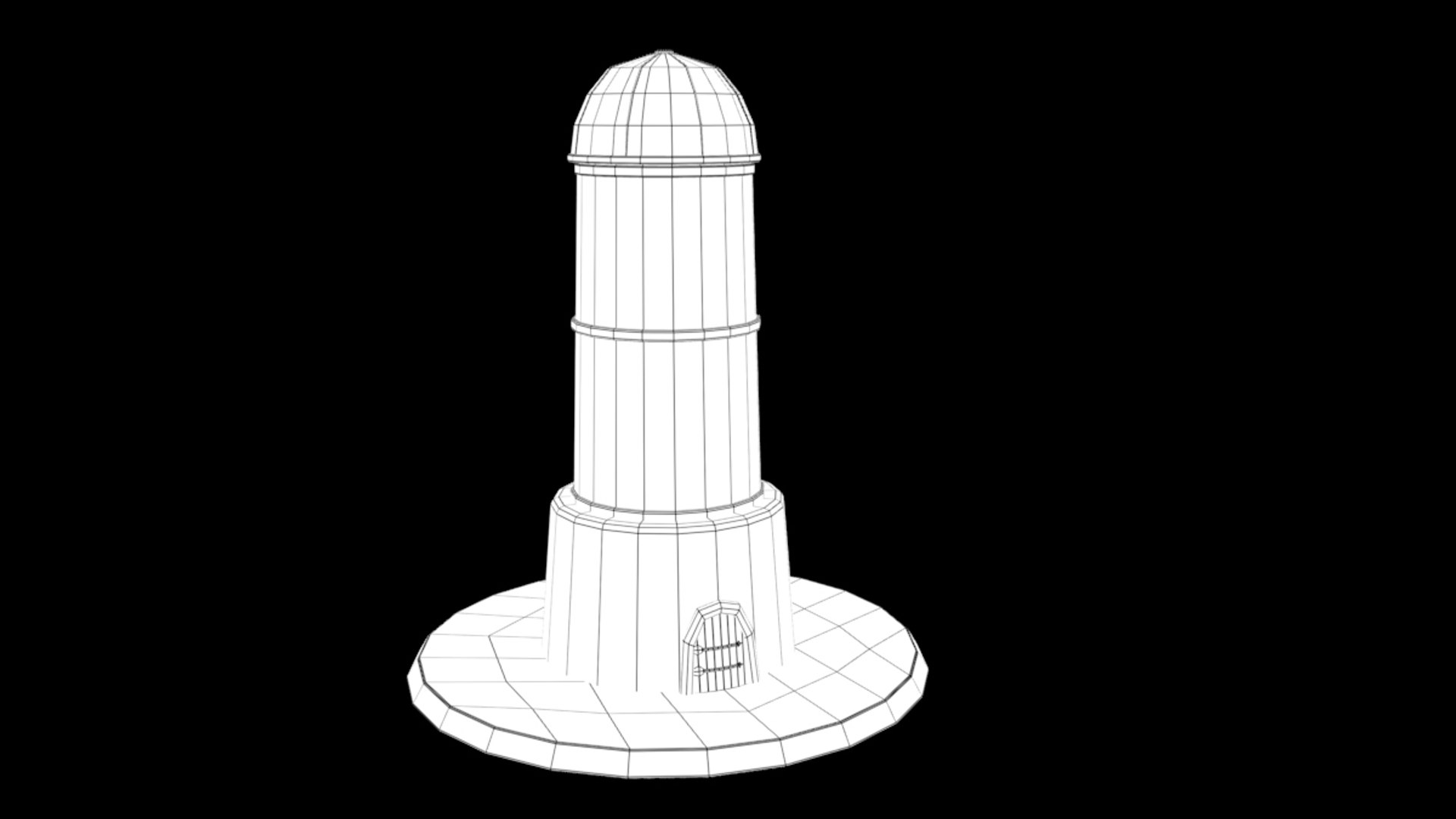 Fantasy Farm Silo 3D Model - TurboSquid 1519630