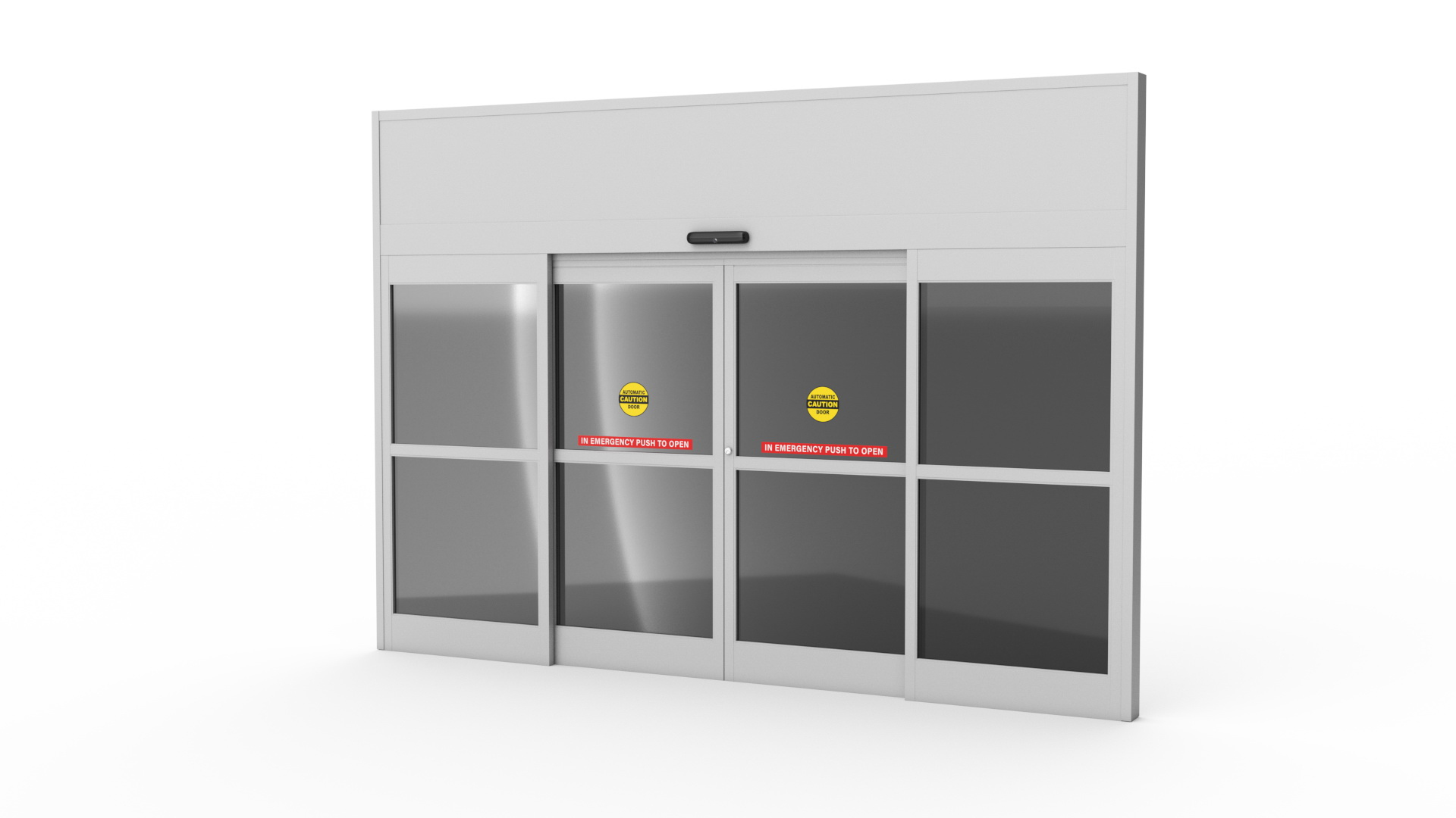 3D Shop Automatic Door Model - TurboSquid 2037564
