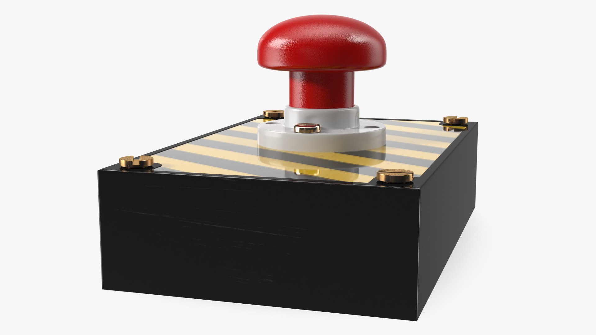 3D Industrial Emergency Stop Button - TurboSquid 2316351
