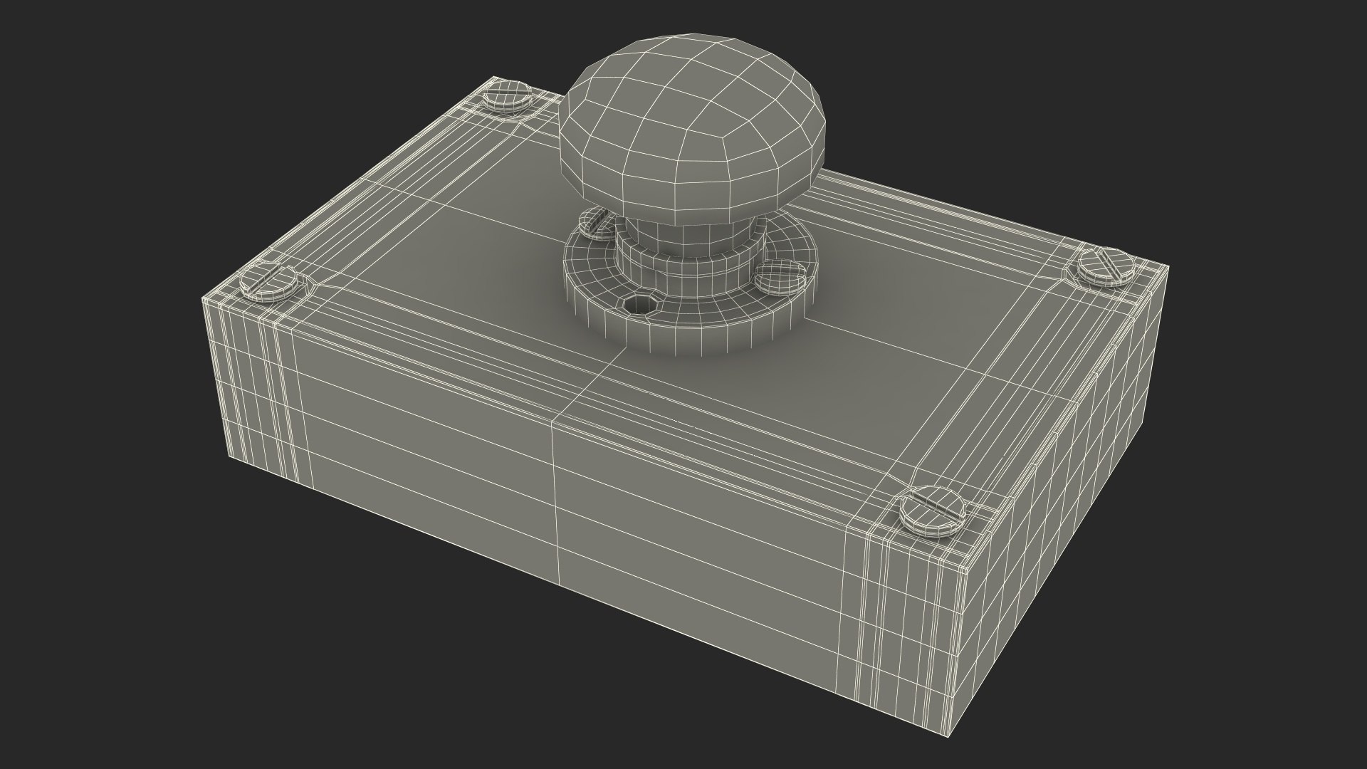 3D Industrial Emergency Stop Button - TurboSquid 2316351