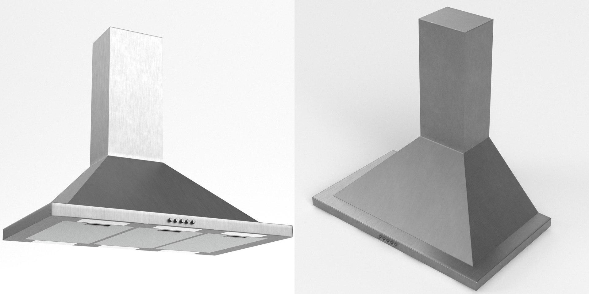 Large Cooker Hood 3D Model - TurboSquid 1992736