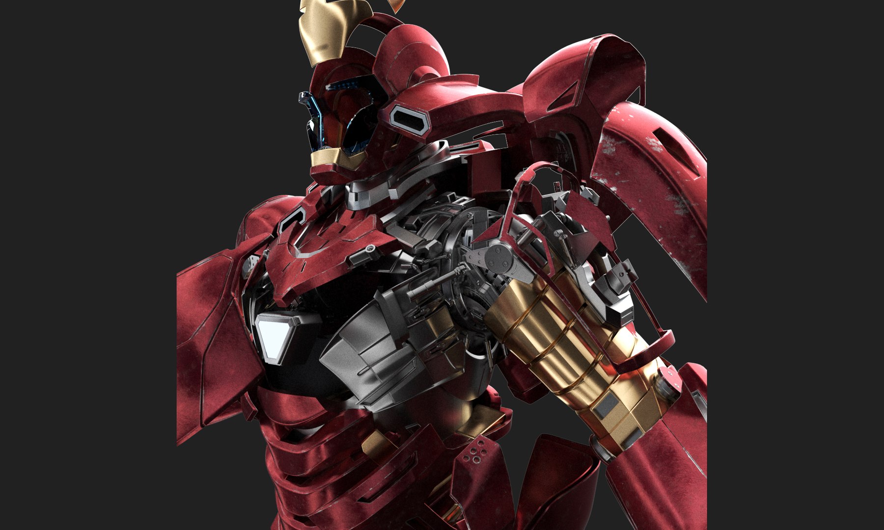 Iron Man 02 3D Model - TurboSquid 1933992