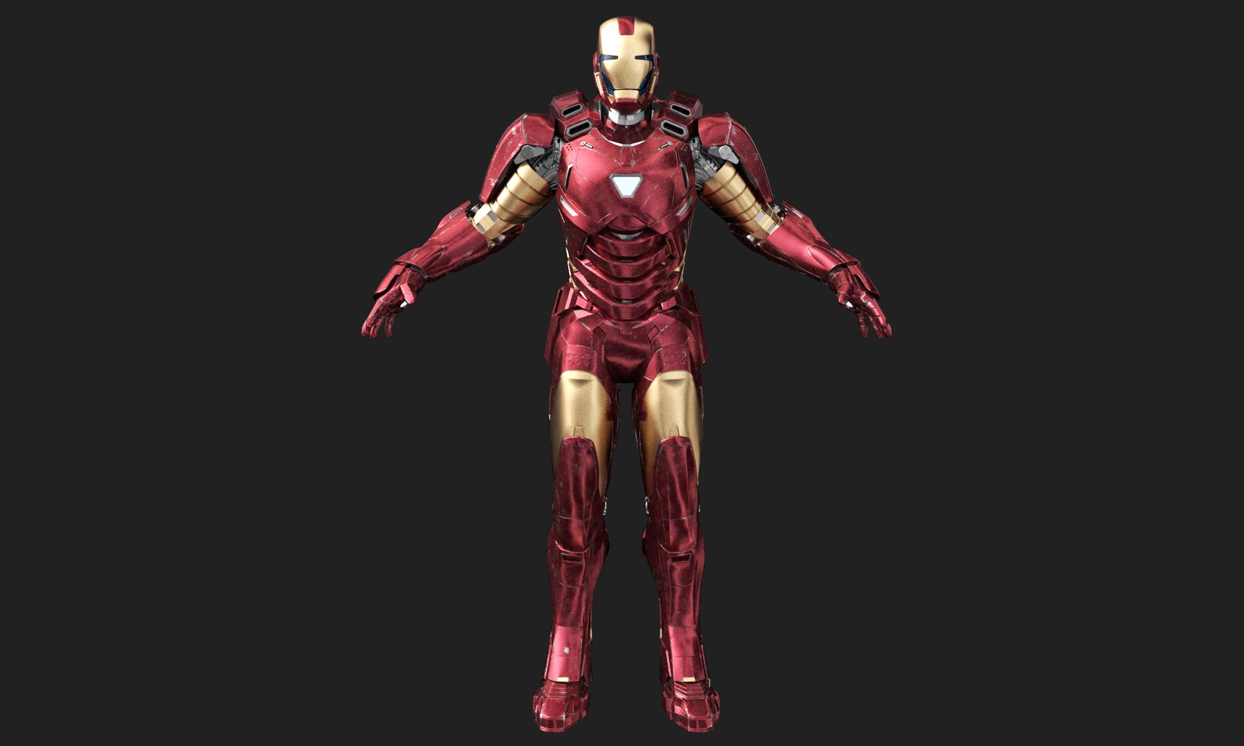 Iron Man 02 3D Model - TurboSquid 1933992