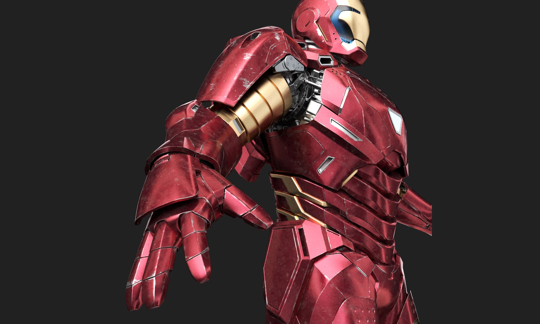 Iron Man 02 3D Model - TurboSquid 1933992