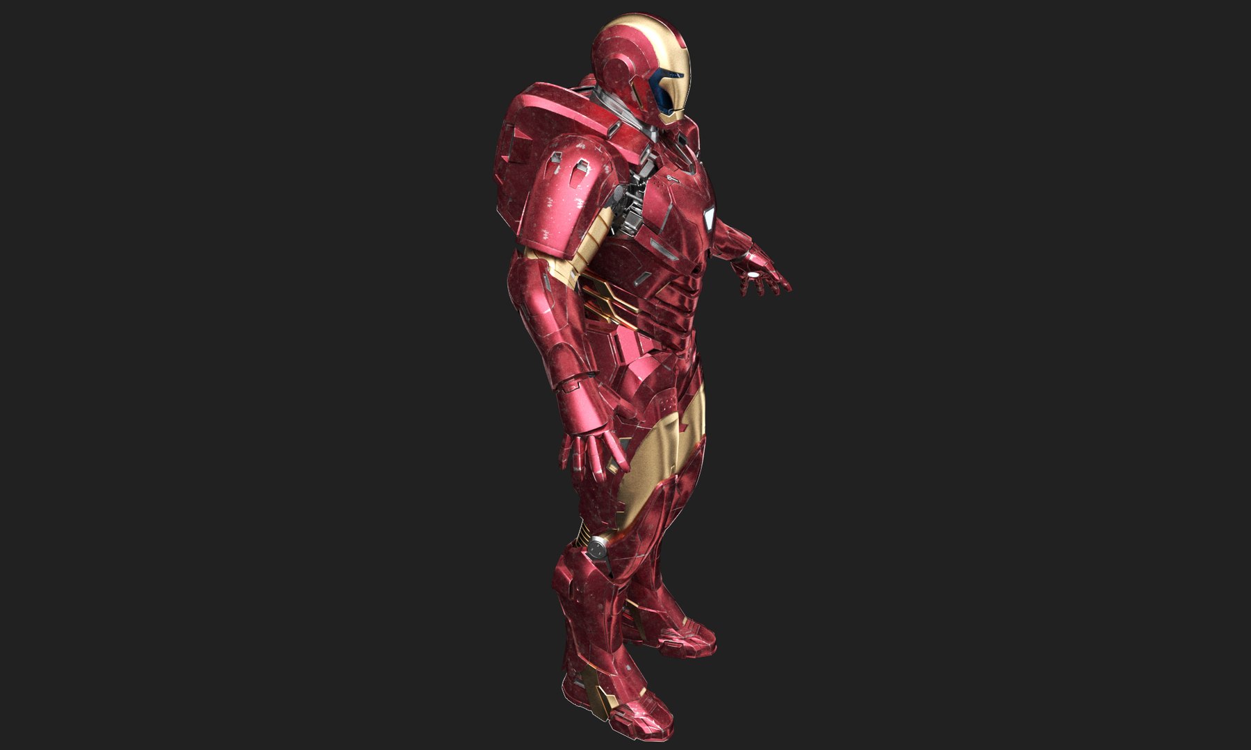 Iron Man 02 3D Model - TurboSquid 1933992