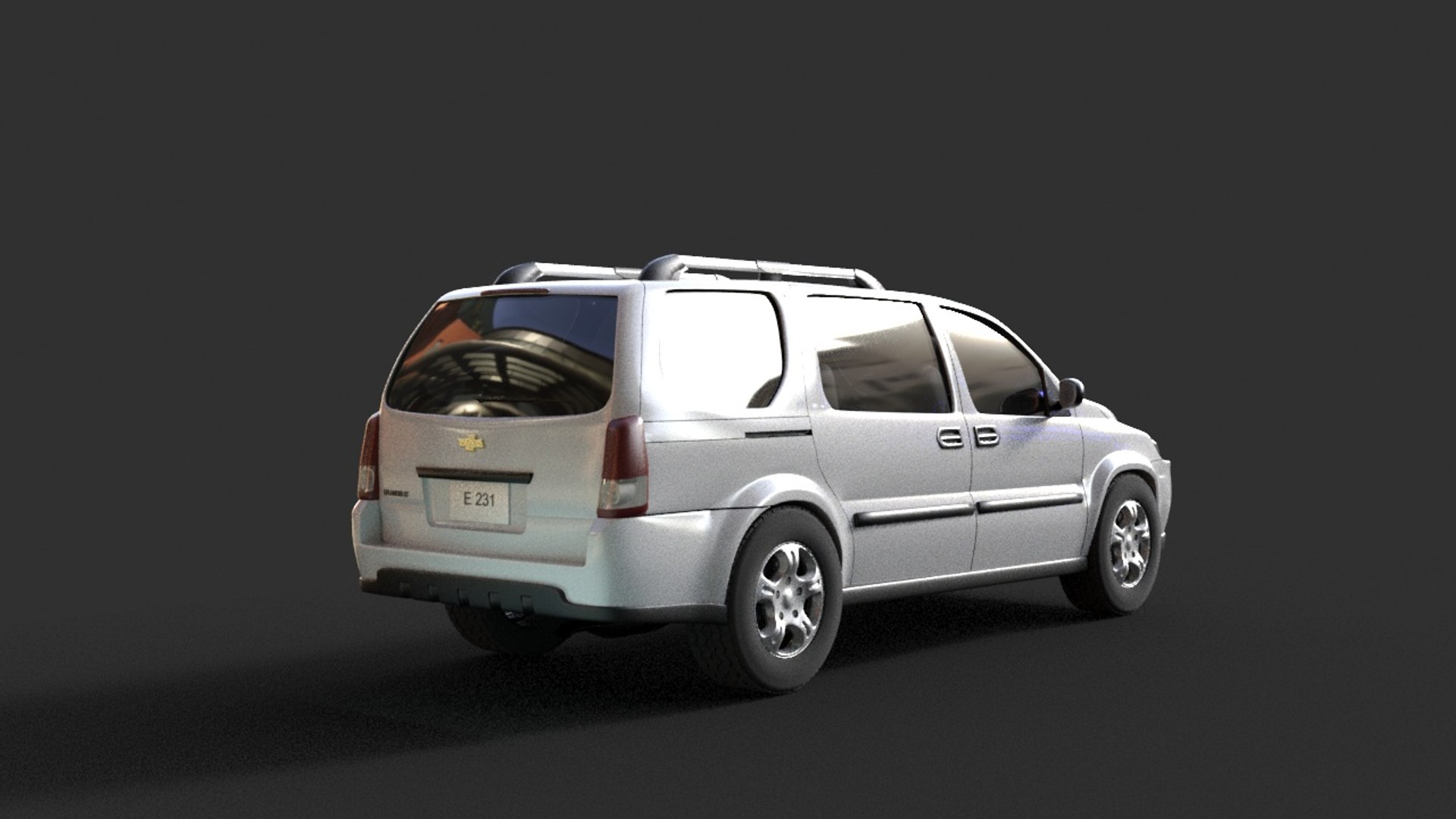 3ds Max Chevrolet Uplander