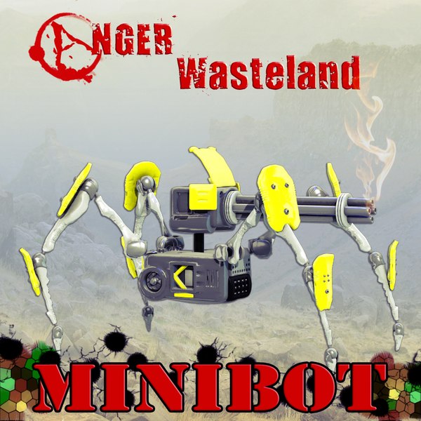 minibot bot 3d obj
