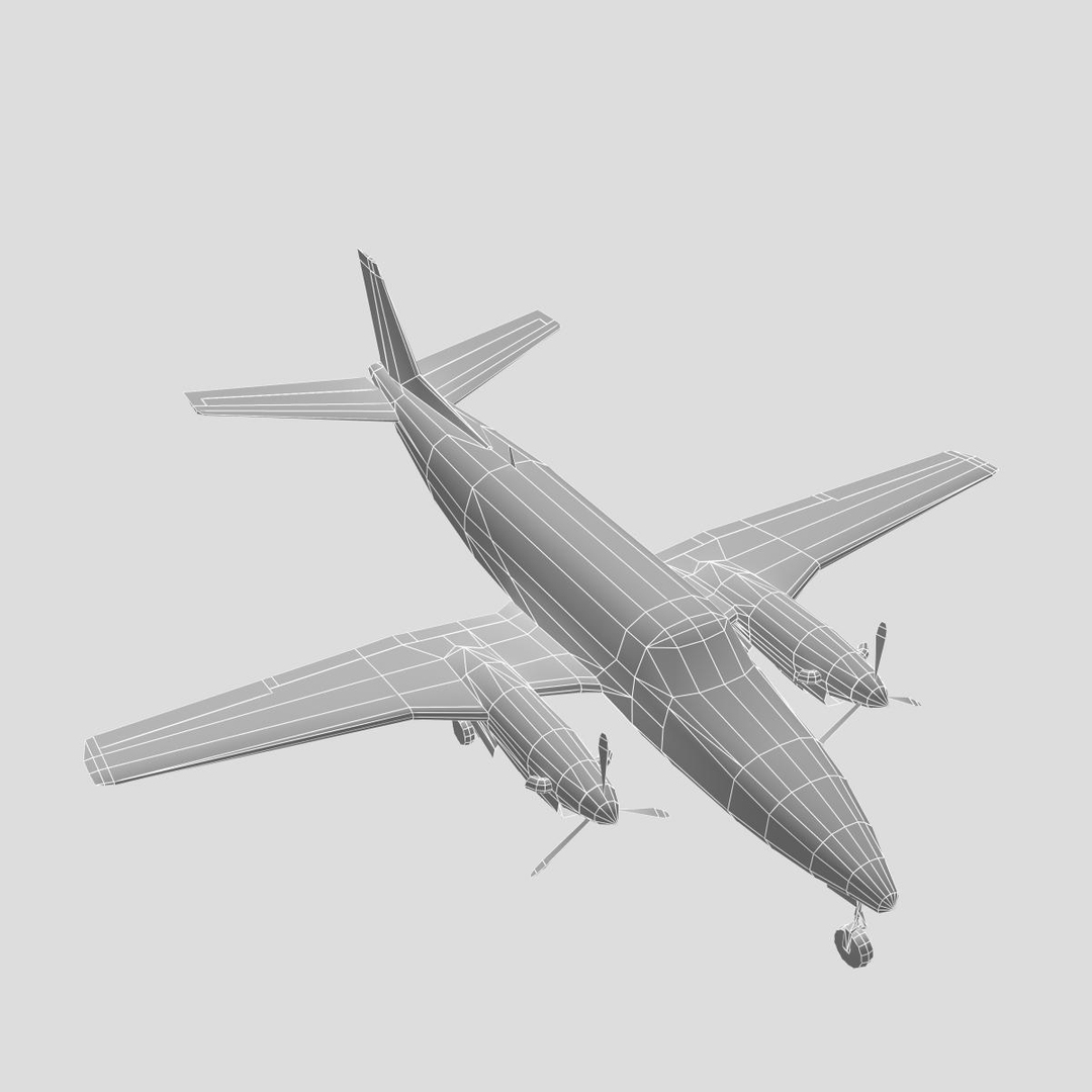 3d Beech 99 Basic Model